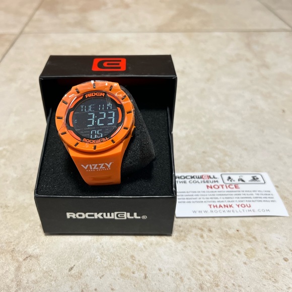 Rockwell | Accessories | New Limited Edition Vizzy Rockwell Watch Never ...